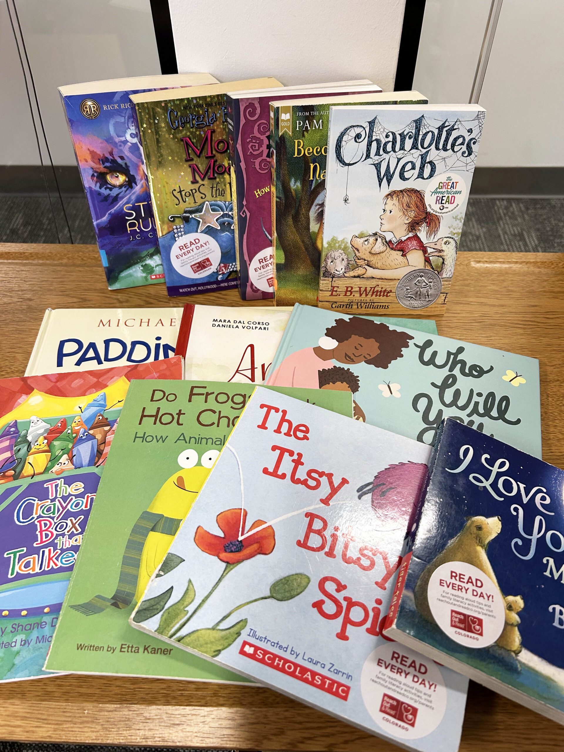 Donate Books to Reach Out and Read Colorado